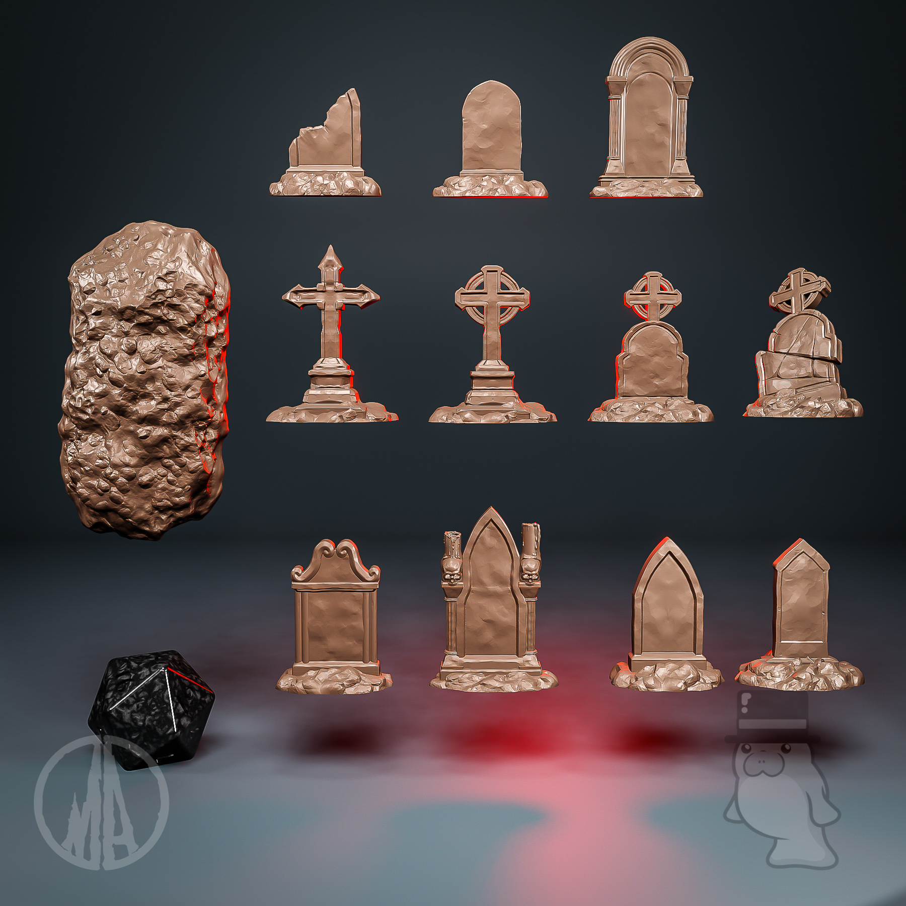 Tombstones - Lost Souls - Monolith Arts :: Mini Manatee New Zealand